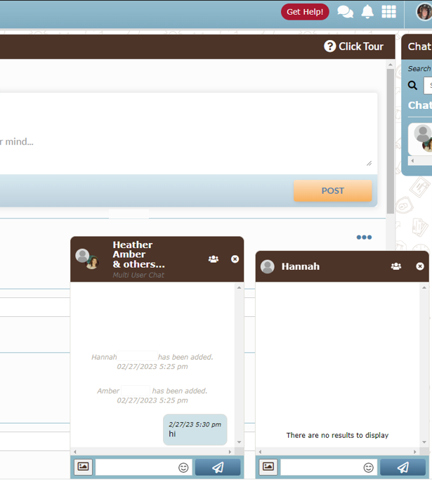 Can I have more than one chat open at a time? – OmegaOne