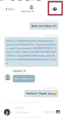 How do you add multiple people to a chat? – OmegaOne